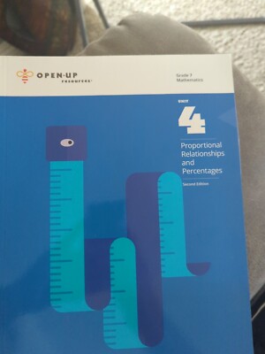 Open Up Resources Grade 7 Mathematics Unit 4 - Second Edition | eBay