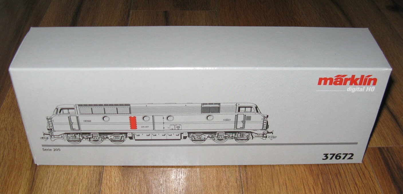 **UNTESTED** Marklin HO Digital Diesel Locomotive 37672 Series 205 ...