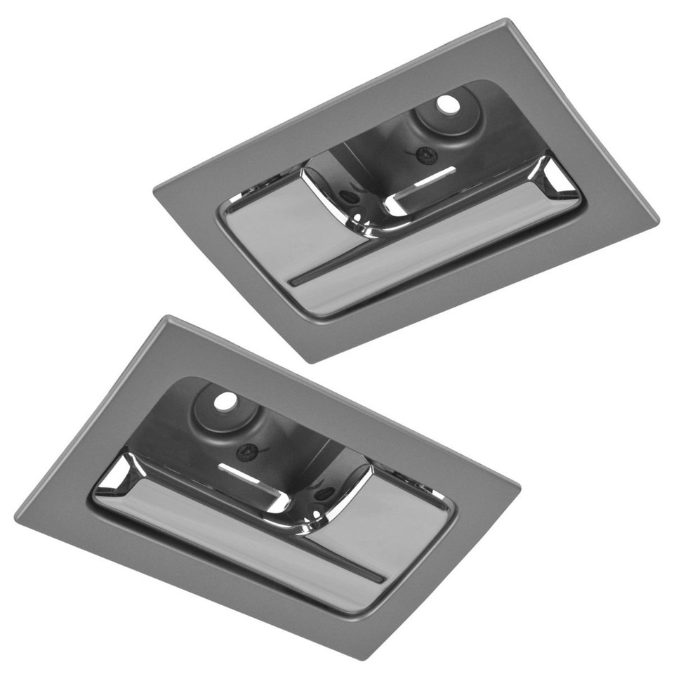 OEM Inside Door Pull Handle Platinum & Chrome LH & RH Pair for 09-11 Ford F150 | eBay