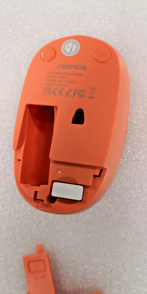 Seenda Wireless Mouse 2.4G/Noiseless Mouse w USB Receiver Portable ...