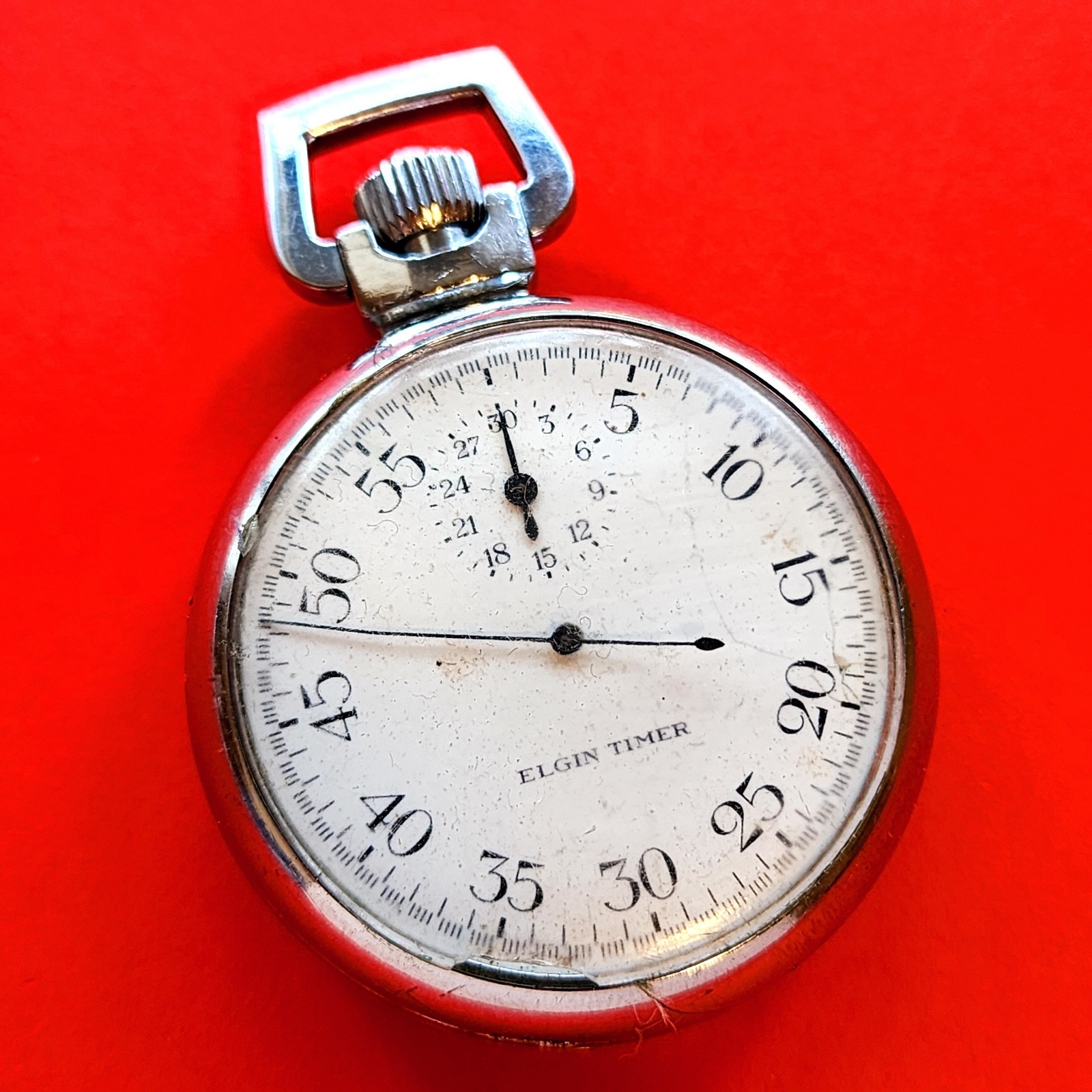 Elgin US Navy Bu Ships Bomb Timer Stop Watch Mechanic… - Gem