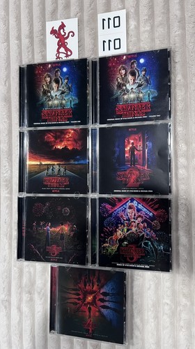 Stranger Things Soundtrack/Score CD Lot Seasons 1-4 , 7 CDs Total Like ...