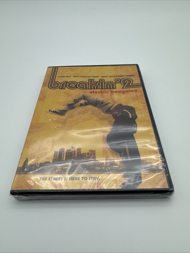 Breakin' 2 Electric Boogaloo DVD 1984 - Region 1 - Breakdance - NEW ...