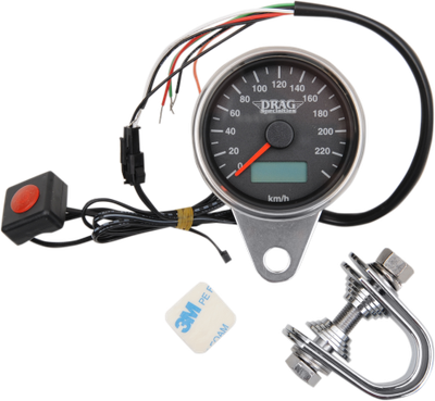 Drag Specialties KPH Electronic Speedo Odometer Speedometer Harley ...