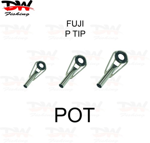 Fuji Rod Tip POT Polished Stainless O Ring Tip, Fuji P Type Rod Tip ...