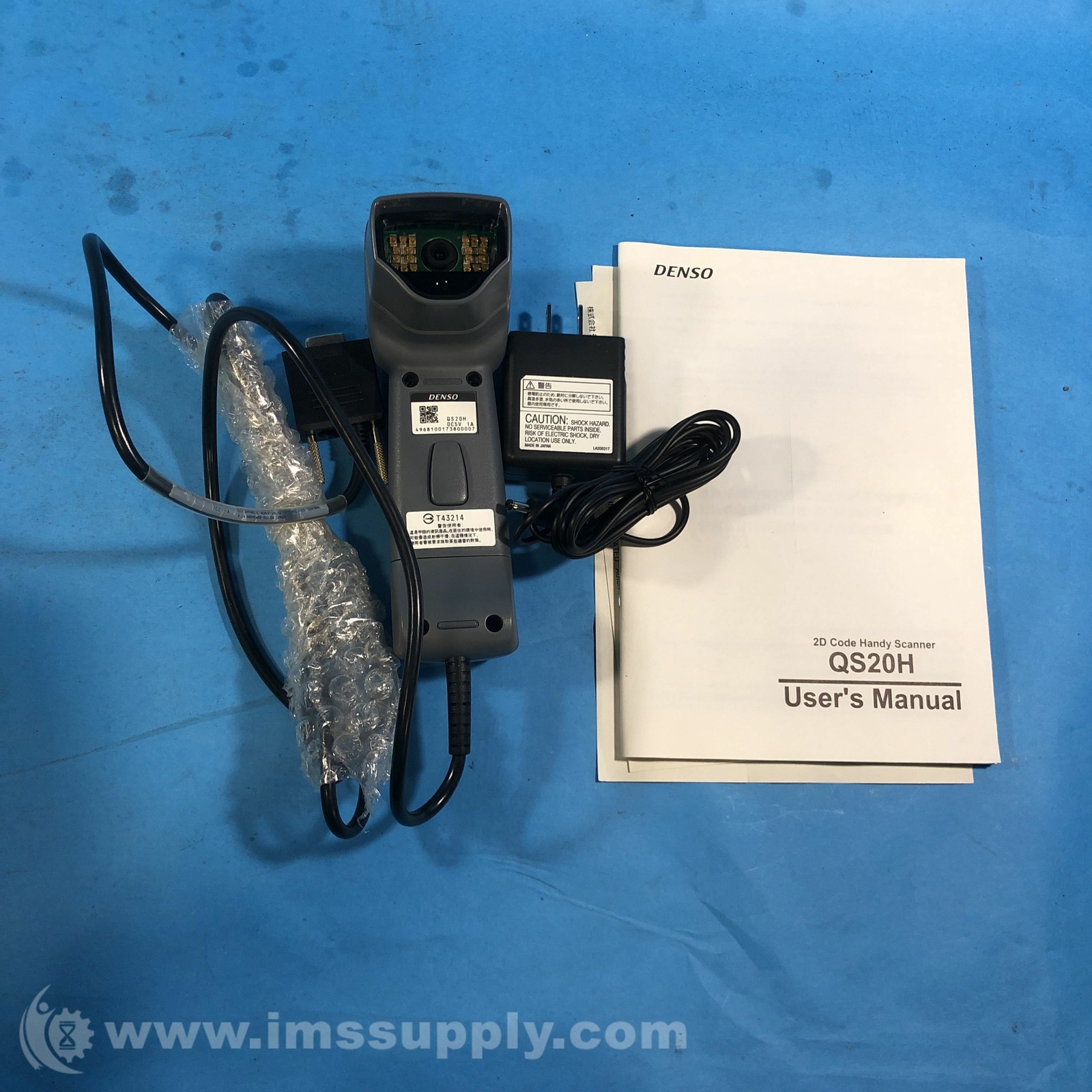 Denso QS20H Barcode Handscanner Reader RS-232 Till Pos Scanner Car Scan ...