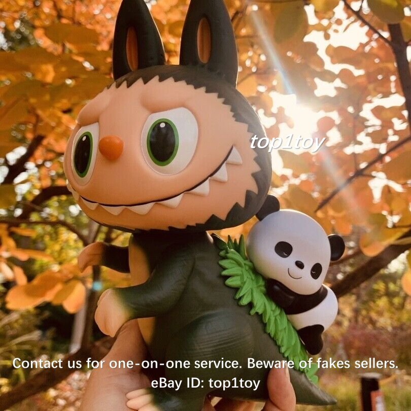 HOW2WORK KASING THE MONSTER SERIES LABUBU Gojimomo Panda Limited Art ...