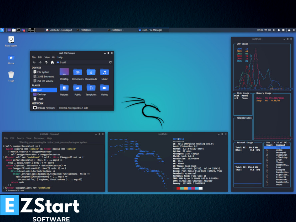 Kali Linux Bootable Live Linux Install on CD/USB | eBay