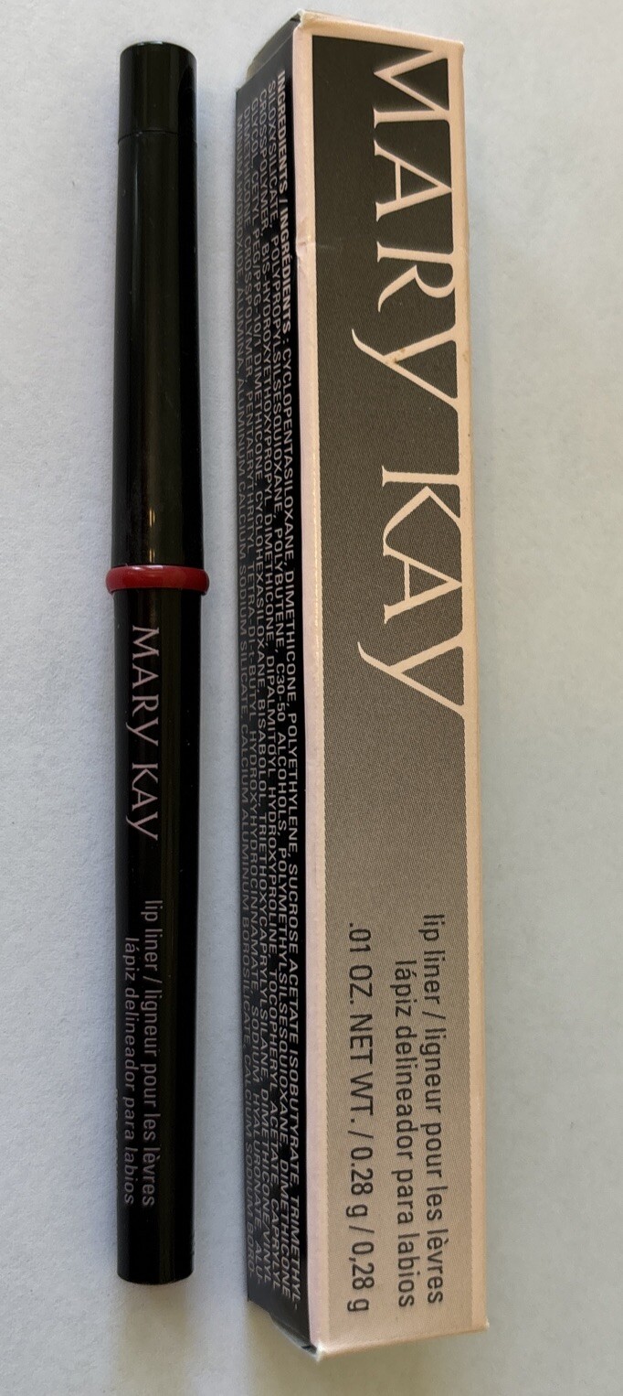 Mary Kay Lip Liner Red Rogue~ Smooth, Creamy, Waterproof, Dermatologist ...