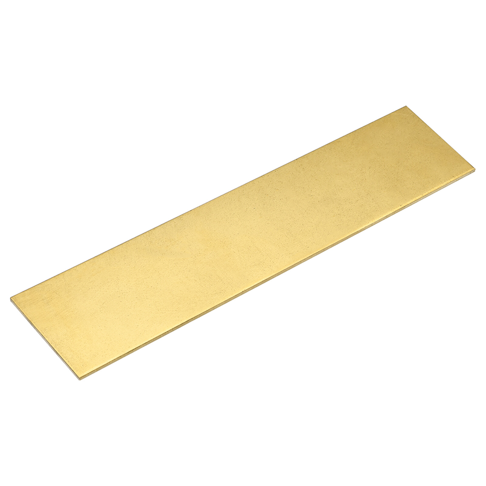 Brass Sheet, 1 x H62 Metal Sheets Plates 8" Length x 2" Width x 0.08 ...