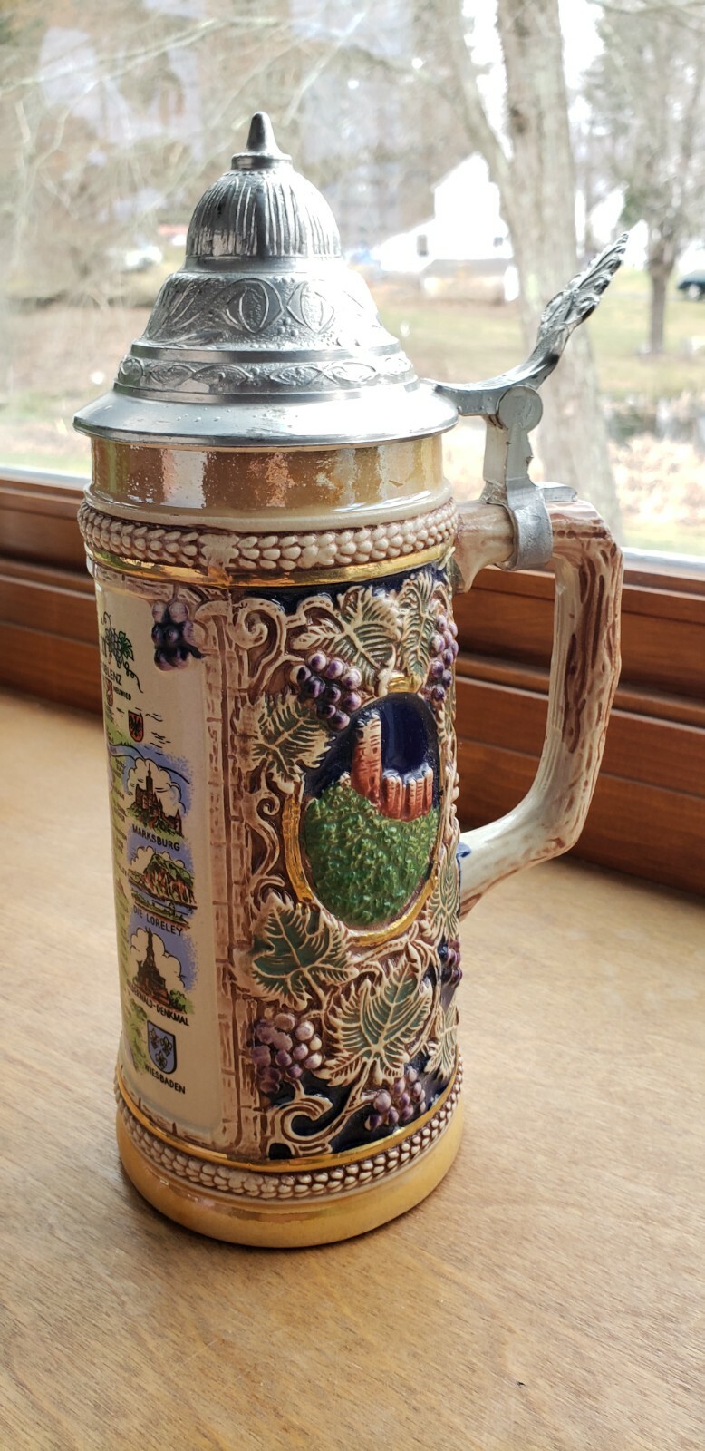 German lidded beer stien | eBay