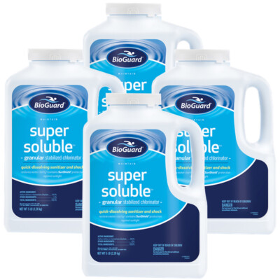 BioGuard Super Soluble 5 lb - 4 Pack | eBay