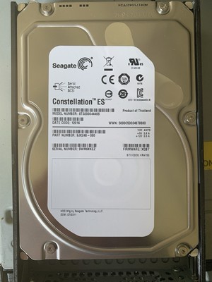 SEAGATE ST32000444SS Constellation ES 9JX248-080 SAS 3.5" 2TB Hard ...