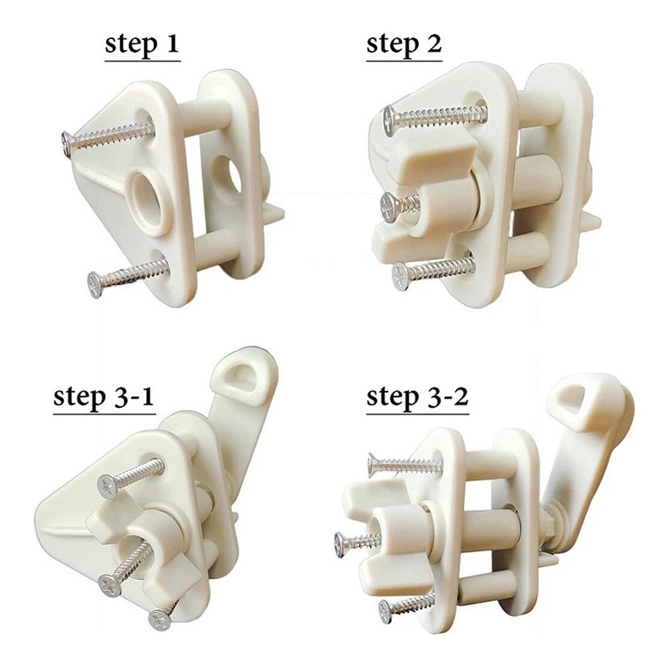 Pontoon Gate Latch Set 4pcs Fits Square Frames 1 to 1 1 4 Inch Boat ...