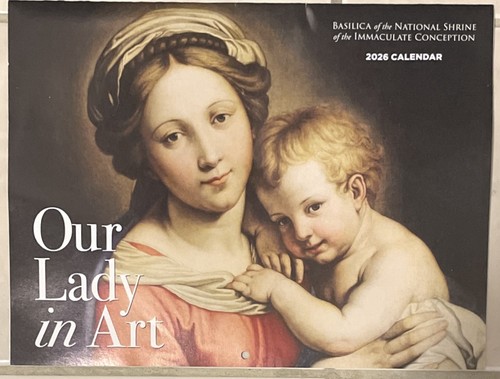 Our Lady in Art 2026 Basilica of The National Shrine Wall Calendar | eBay
