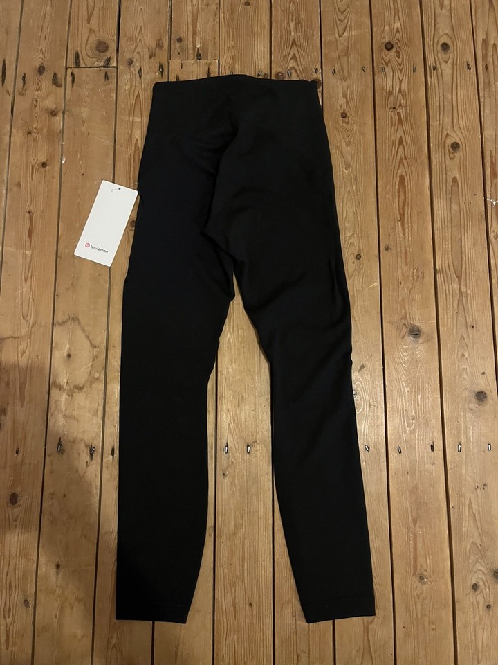 Lululemon Instill HR Tight 25" Black Leggings, US Size 4 (UK 8) - RRP £ ...