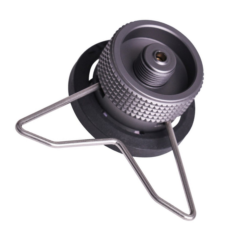 3 Pieces Gas Cylinder Furnace Converter with Stand Tank Inflation Valve ...