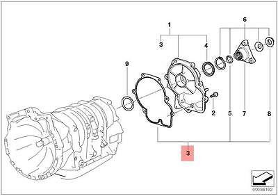 Genuine BMW E39 E46 Z3 Transmission Output Shaft Seal Repair Kit OEM ...