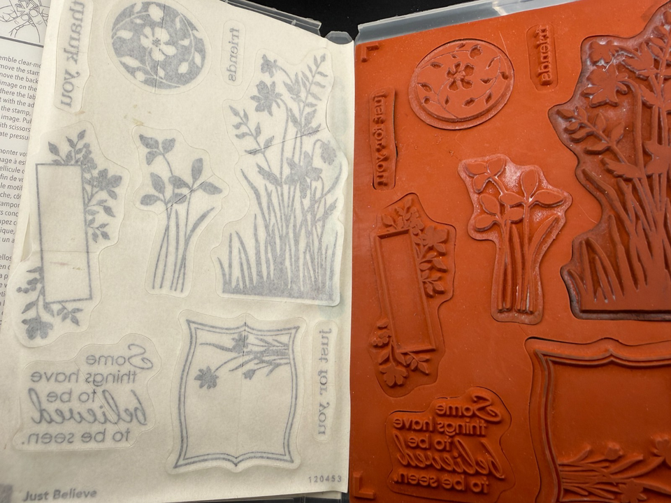 Stampin' Up! Partial Rubber Cling Stamp Set YOU PICK Stamping Crafts | eBay