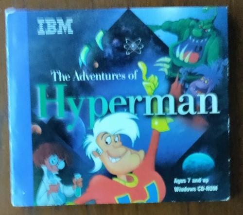 THE ADVENTURES OF HYPERMAN (RARE) IBM WINDOWS CD-ROM AGES 7 AND UP | eBay