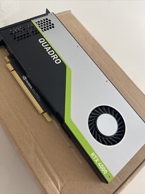 NVIDIA QUADRO RTX 4000 8GB GDDR6 Turing Workstation Graphics Card | eBay