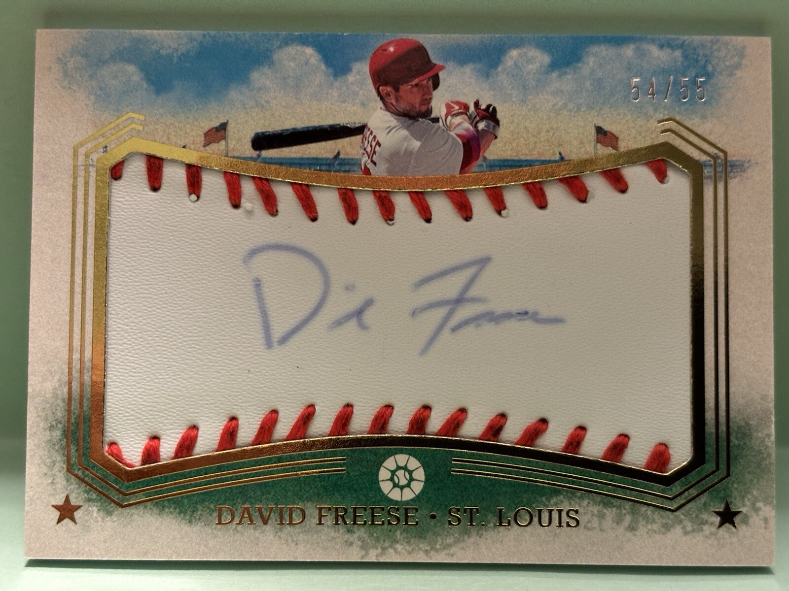 STL Cardinals David Freese Auto 54/55 2024 Boys Of Summer | eBay