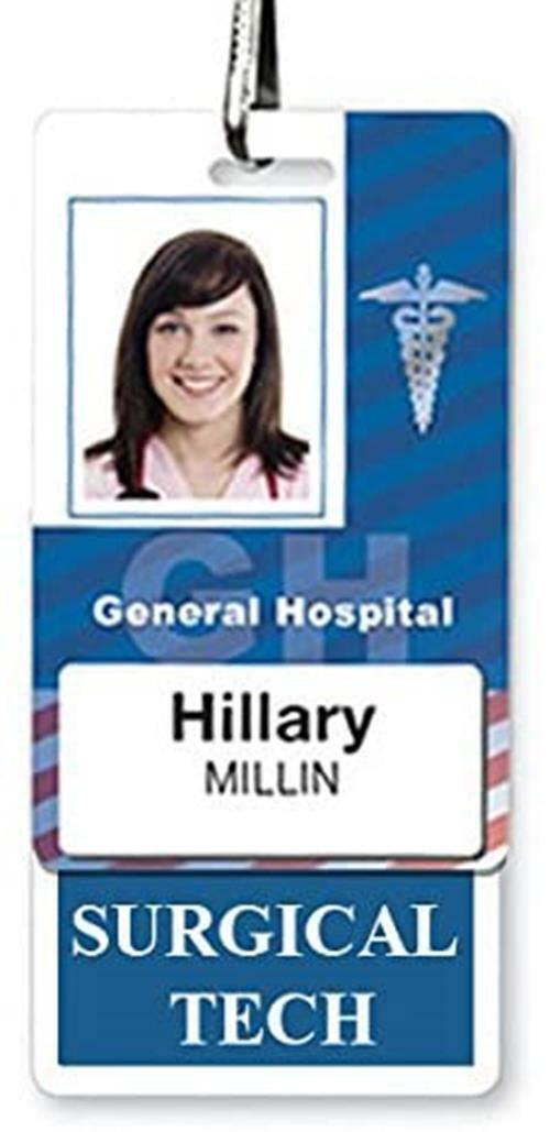 SURGICAL TECH Badge Buddies - Vertical - ID Card Buddy for Surgery ...
