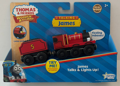 Talking James - Thomas & Friends Wooden Railway Wood Train Engine ...