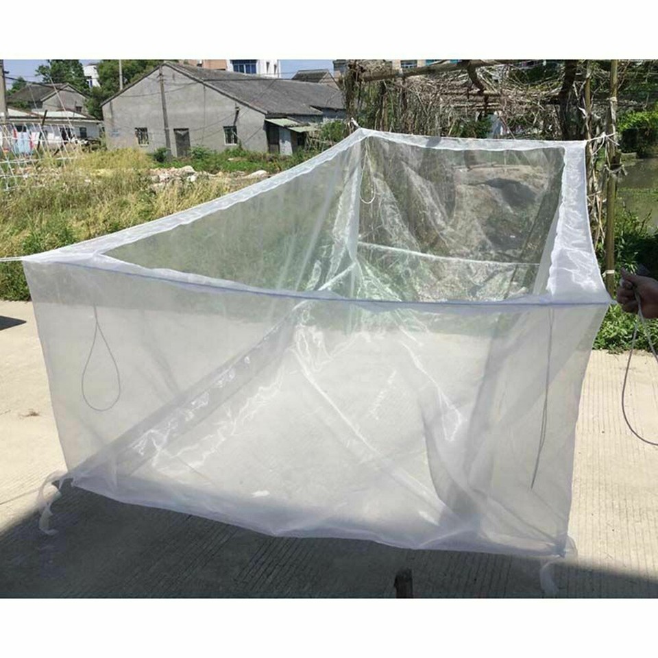 80 Mesh Aquaculture Pond Fishing Crab Shrimp Net Cage Breeding Net Box ...