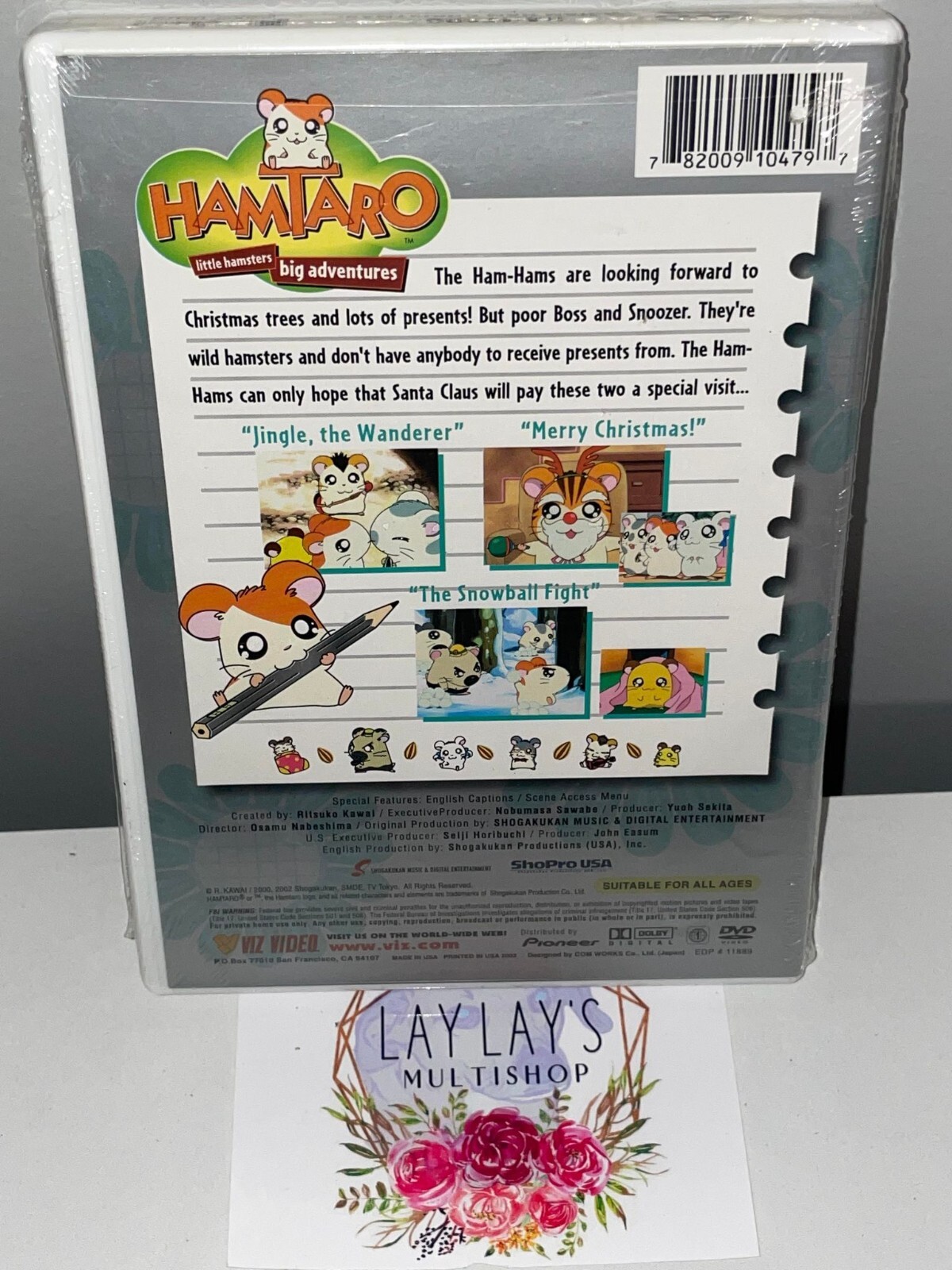 Hamtaro Vol. 4: A Ham-Ham Christmas (DVD, 2002) for sale online | eBay