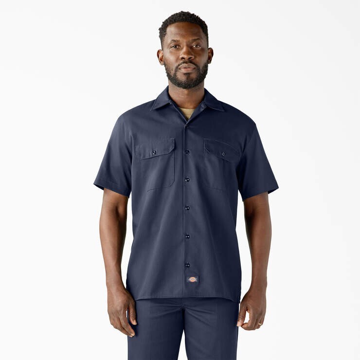 NEW Dickies 1574 Men's Short Sleeve Work Shirt - Multiple Colors ...