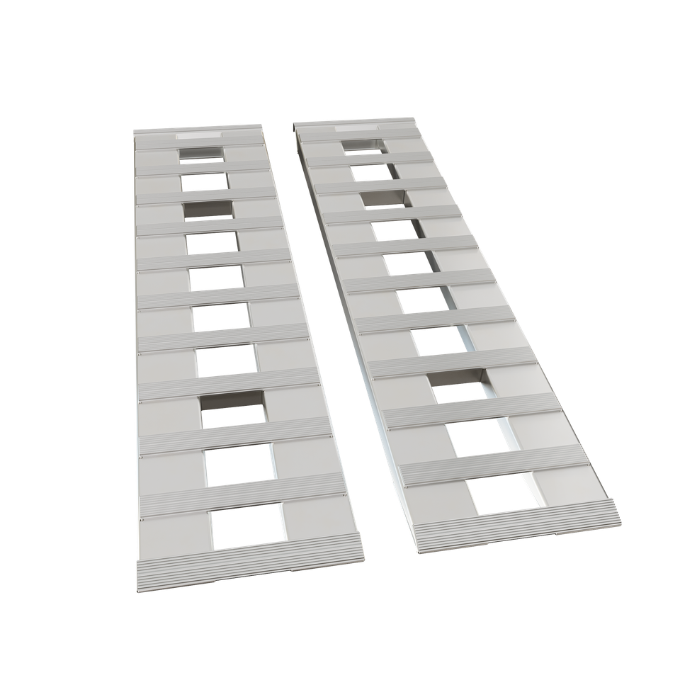 Pair For 60''X15" Aluminum Ramps 6800 LBS Truck Car Auto Trailer Ramps ...