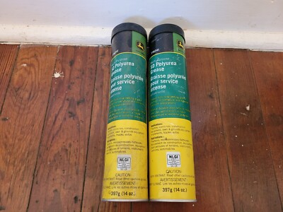 Lot (2) JOHN DEERE SD POLYUREA GREASE PART NUMBER: TY6341 | eBay