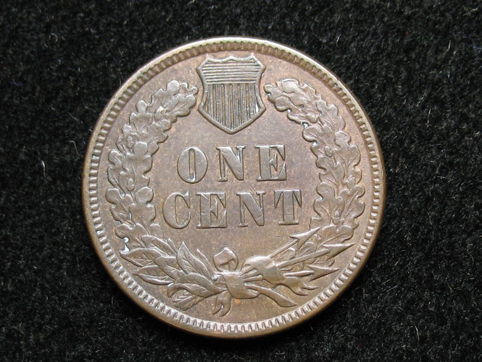 OLD COIN SALE!! XF 1892 INDIAN HEAD CENT PENNY w/ DIAMONDS & FULL ...