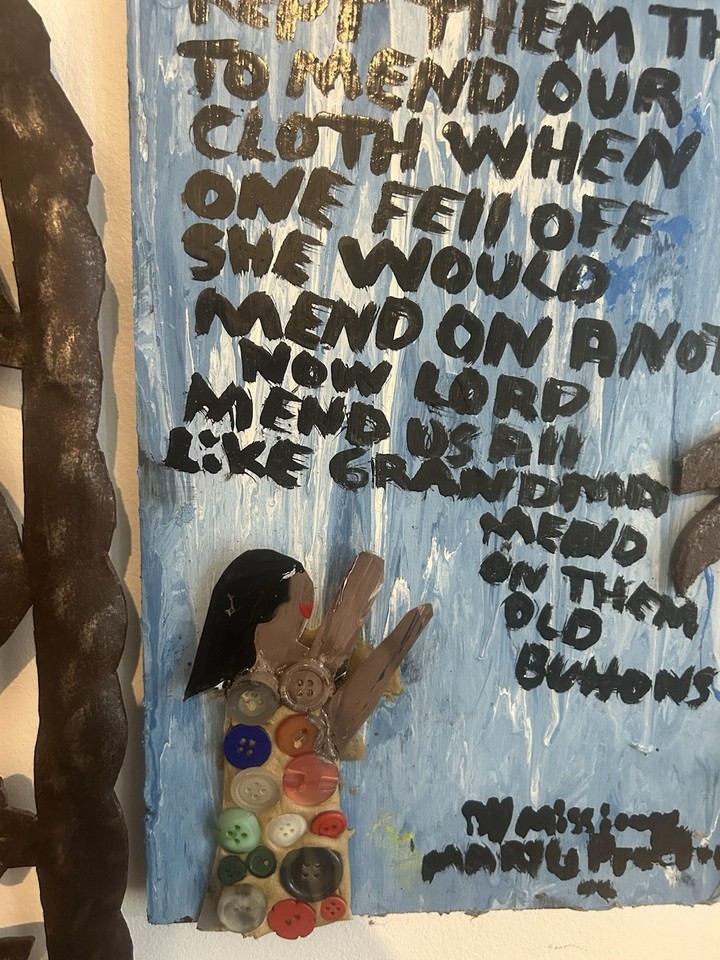 Original Missionary Mary Proctor folk Art Painting | eBay