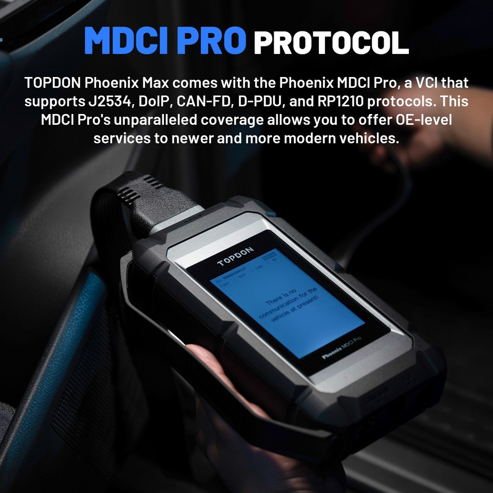 TOPDON Phoenix Max & Scope Intelligent Vehicle Diagnostic Scanner All ...