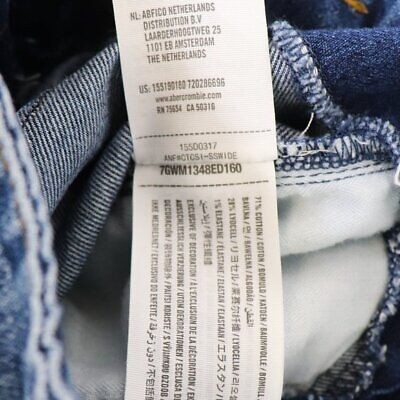 Abercrombie & Fitch Mom Jean Paperbag High Rise Tie Waist Cut Off Raw ...