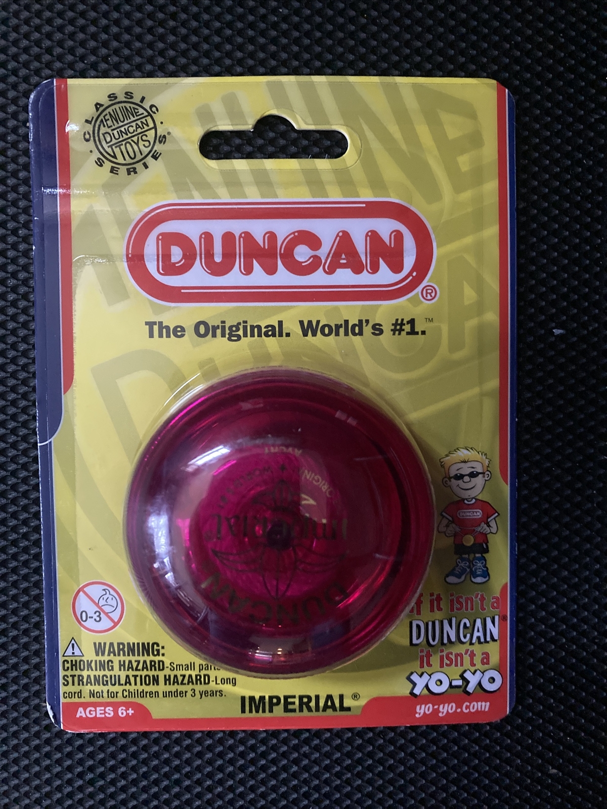 Duncan Imperial Raspberry? Yo Yo Original Classic Series/ NIB ...