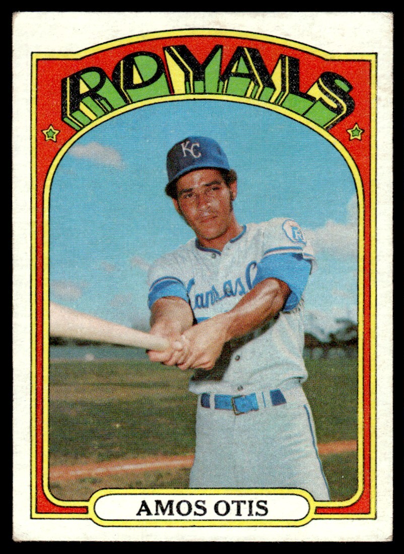 1972 Topps Amos Otis Kansas City Royals #10 | eBay