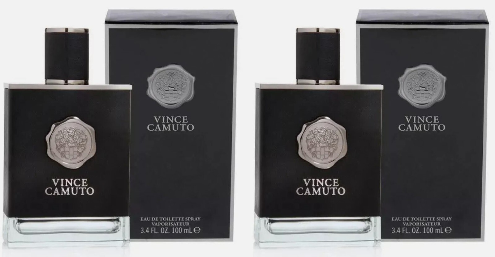 *PACK OF 2* Vince Camuto MAN Cologne for Men 3.4 oz 100 ml Eau de ...