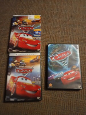 Disney Pixar Cars And Cars 2 DVDs...Please Read Description | eBay