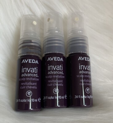 3 x Aveda Invati Advanced Scalp Revitalizer ~ Total 1.02oz/30ml Travel Size NEW | eBay