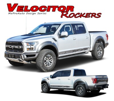 Ford F-150 Raptor Decals VELOCITOR ROCKER Stripes Vinyl Graphics 2018 ...