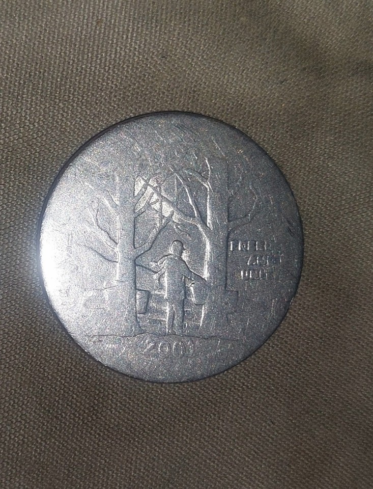 2001 P Vermont (Freedom and Unity) State Quarter ERROR Coin | eBay