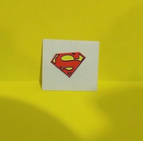 Mego Supergirl Decal Emblem Sticker WGSH 8 inch Action Figure Pre Cut ...