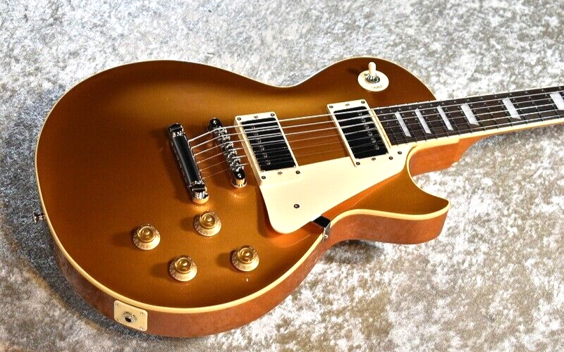 EDWARDS E-LP-STD Gold Top Les Paul type Electric Guitar From Japan | eBay