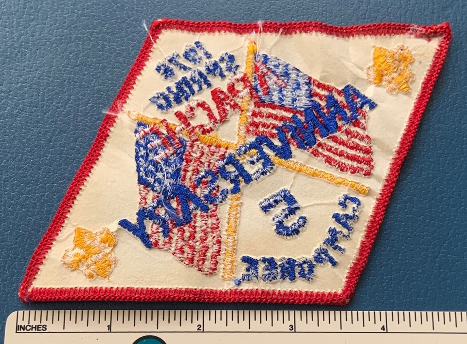 VTG 1978 APACHE 5th Anniversary Boy Scout Spring Camporee PATCH BSA USA ...
