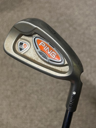 Ping i10 White Dot Single 7 Iron Factory AWT Steel Stiff DEMO EUC AS ...