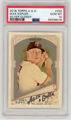 2018 Topps Allen & Ginter Max Kepler #332 PSA 10 | eBay