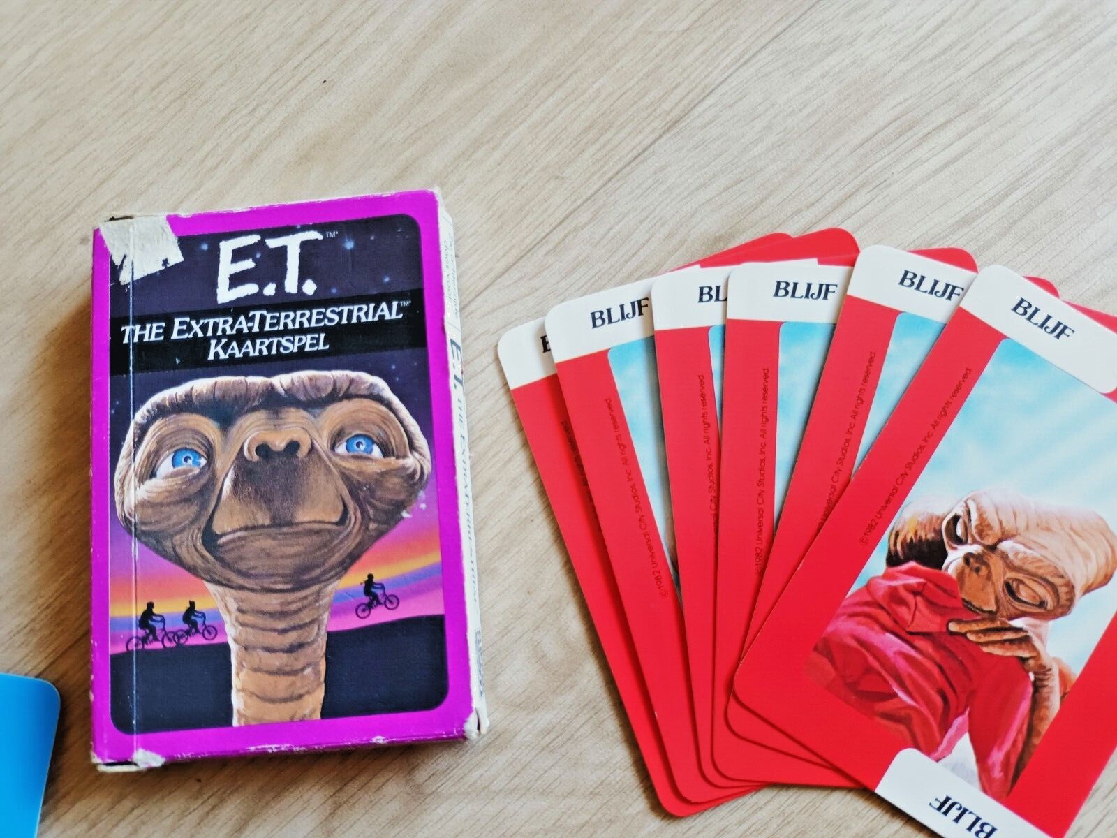E.T. The Extra Terrestrial cards '82- Dutch Limited Edition- complete ...
